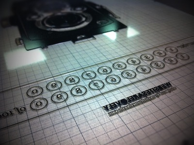 Photopolymer Letterpress Plate by blush°° on Dribbble