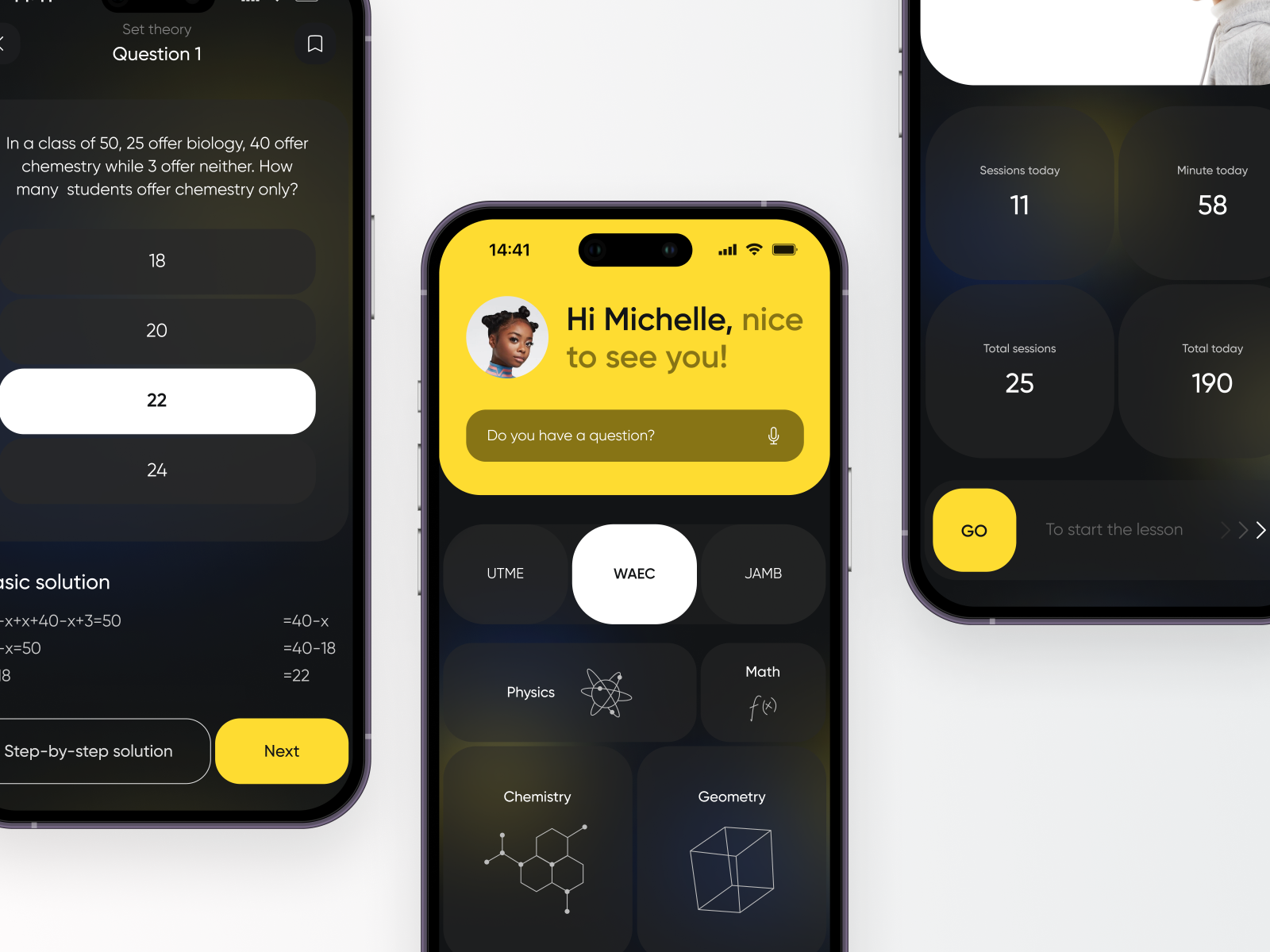 Tutor app by Anna Khalyavina on Dribbble