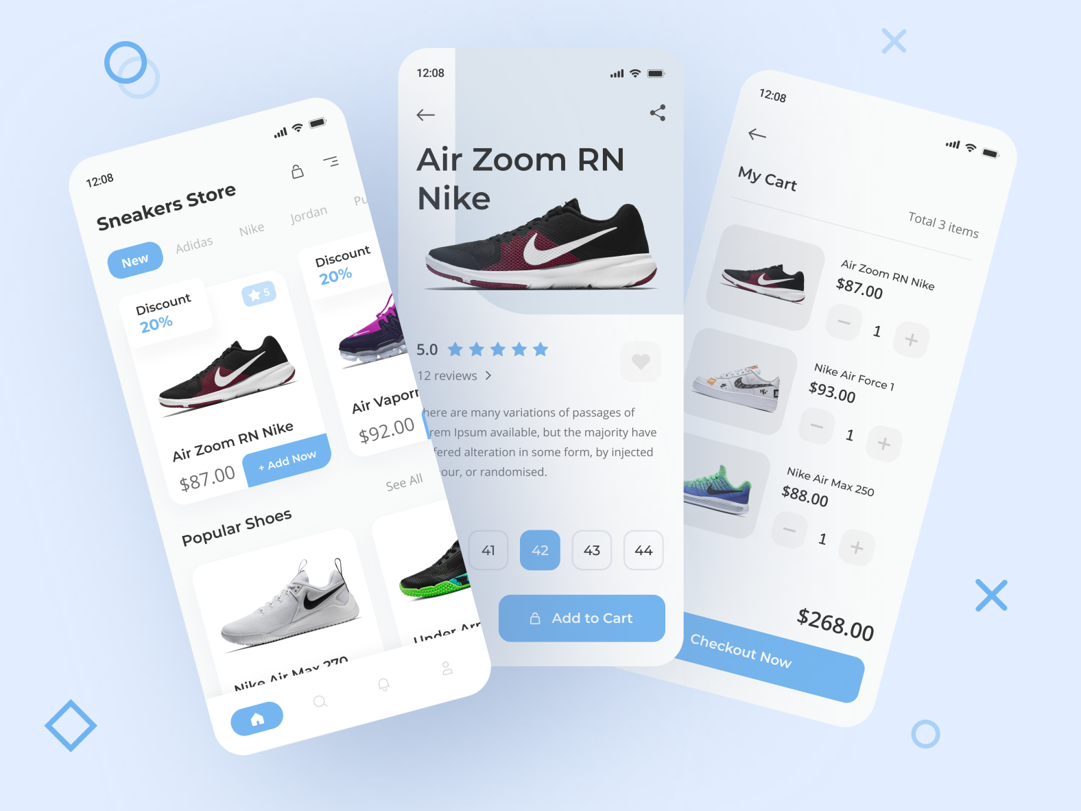 Sneaker Store App by Aryo Pamungkas for SLAB Design Studio on Dribbble