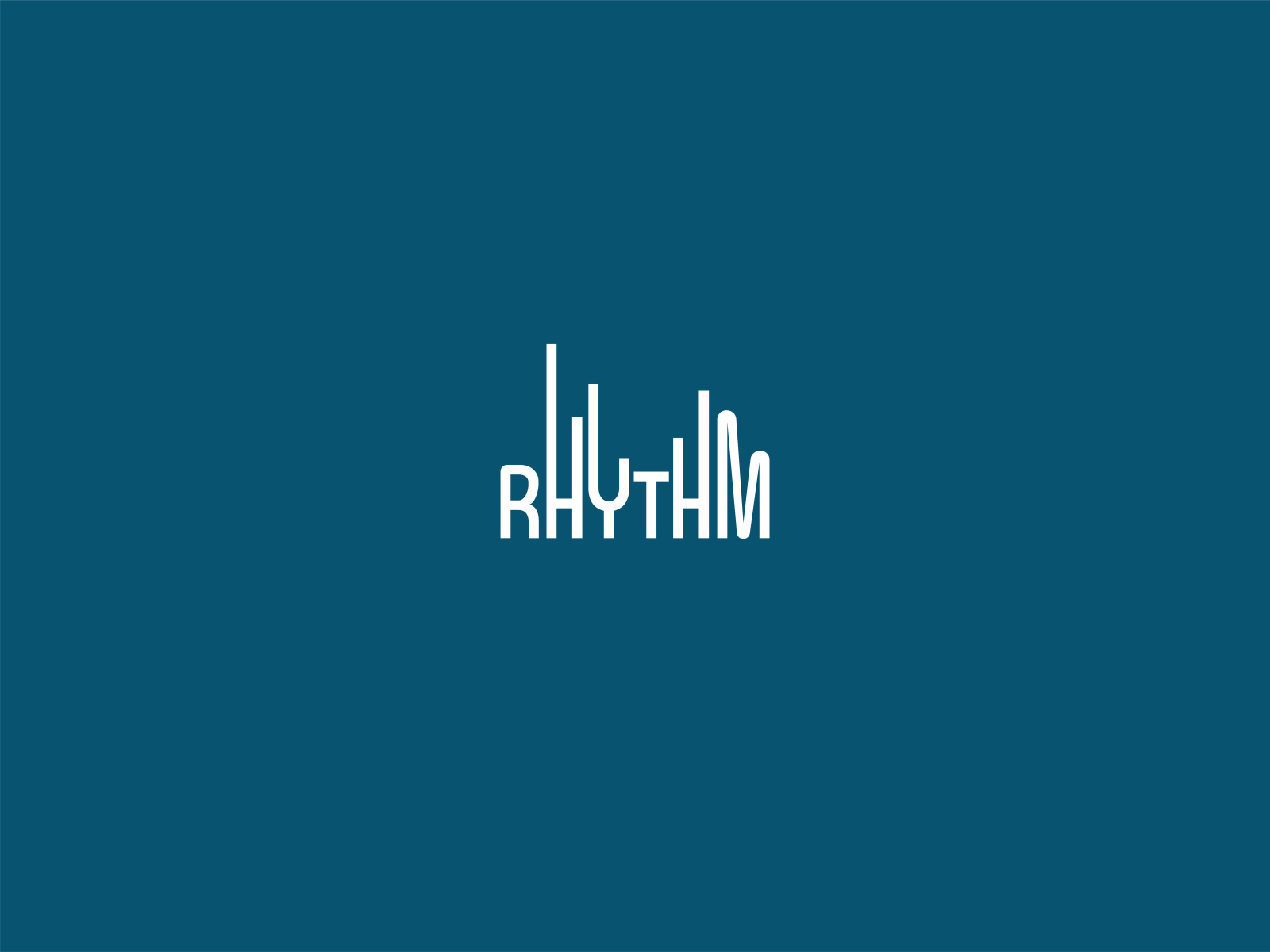 Logo concept "Rhythm" by Elvin Jafar on Dribbble