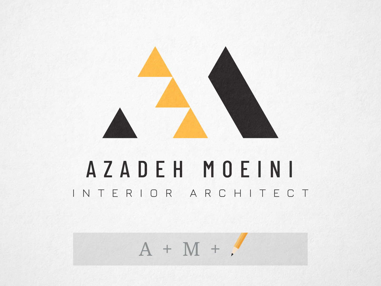 Azadeh Moeini's Logo by Ali Tamjidi on Dribbble