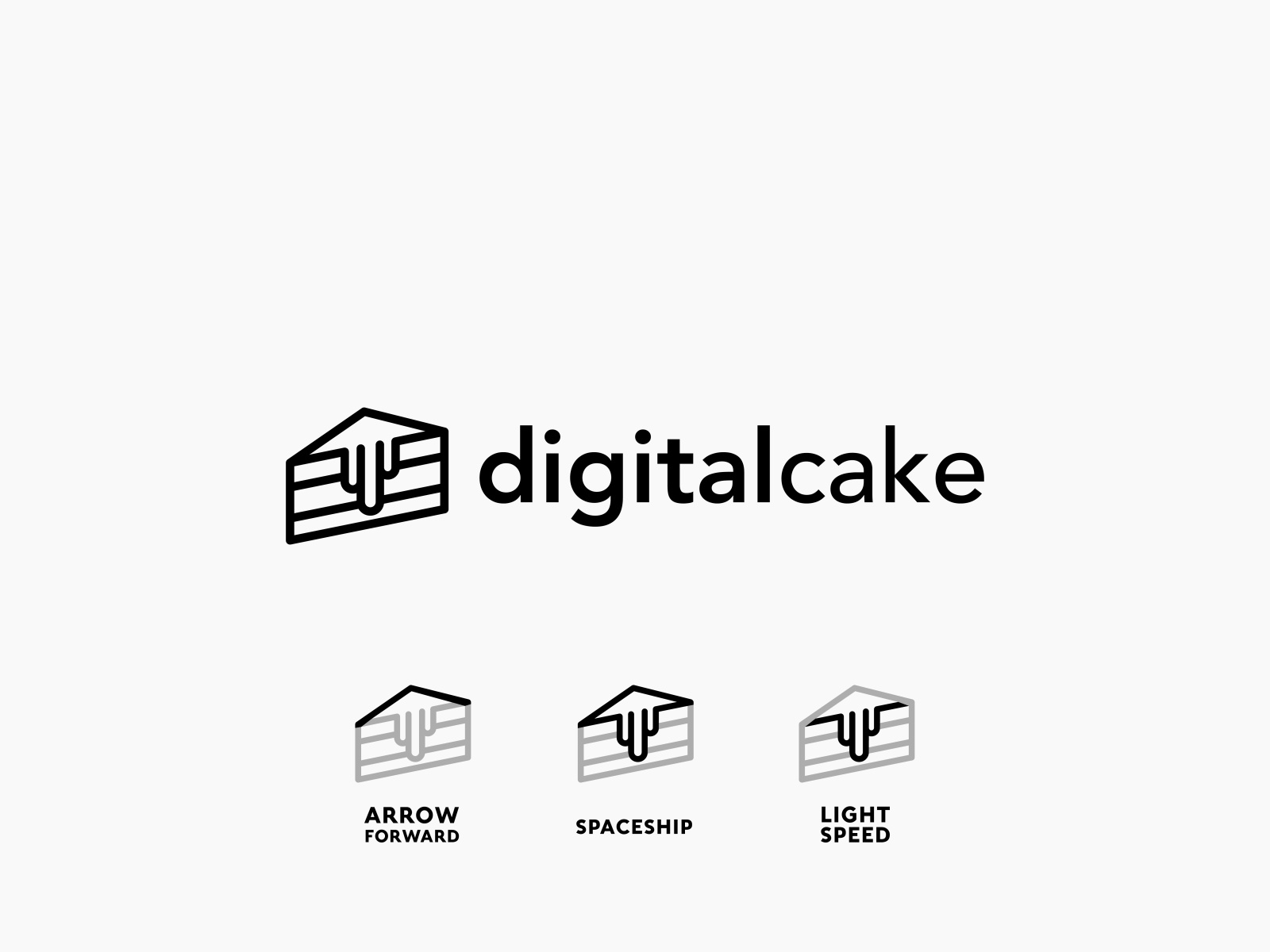 Digital Cake | Logo Concept by Mihailo Vucenic on Dribbble