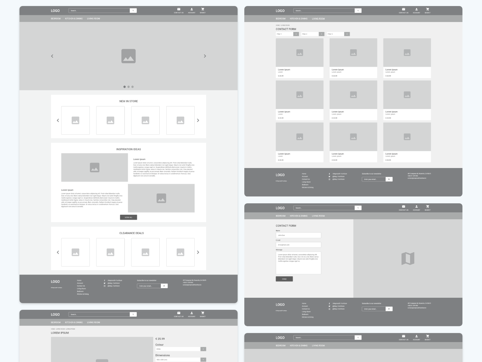 Dribbble - Wireframes.png by Niall the Designer