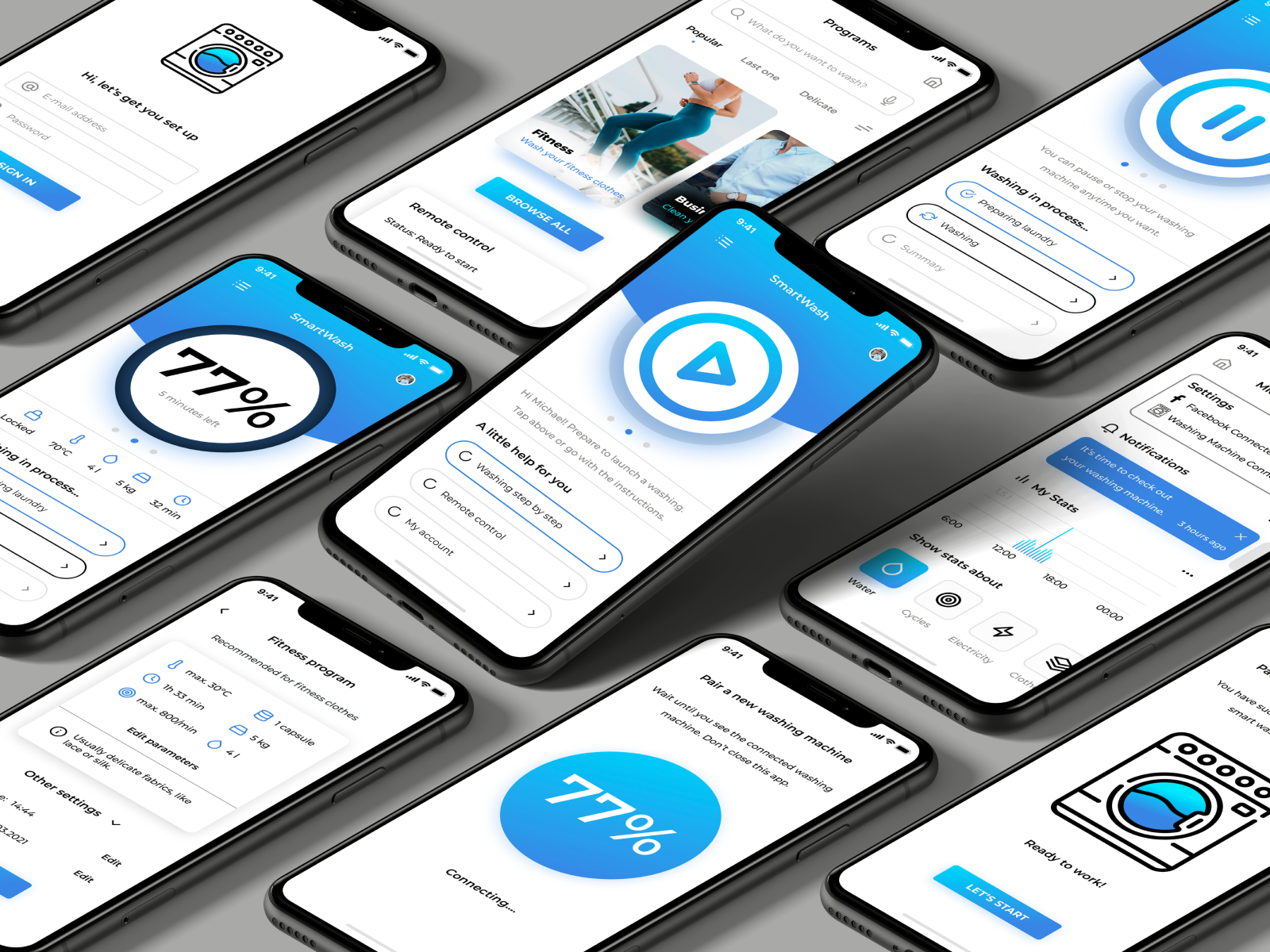 SmartWash - Perfect App for your Smart Washing Machine by Michał ...