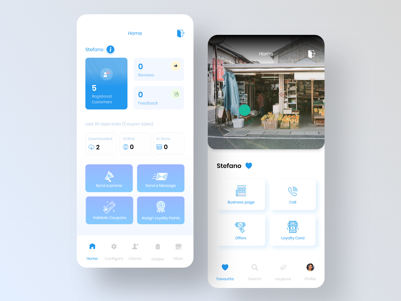 retail market app reviews by lazy kar on Dribbble
