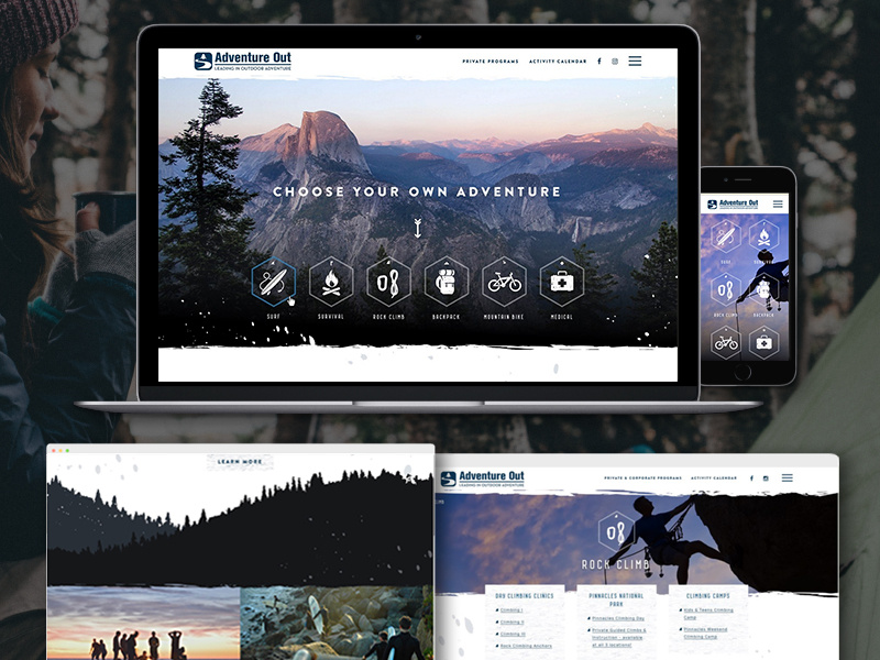 Adventure Out by Sleepless Media on Dribbble