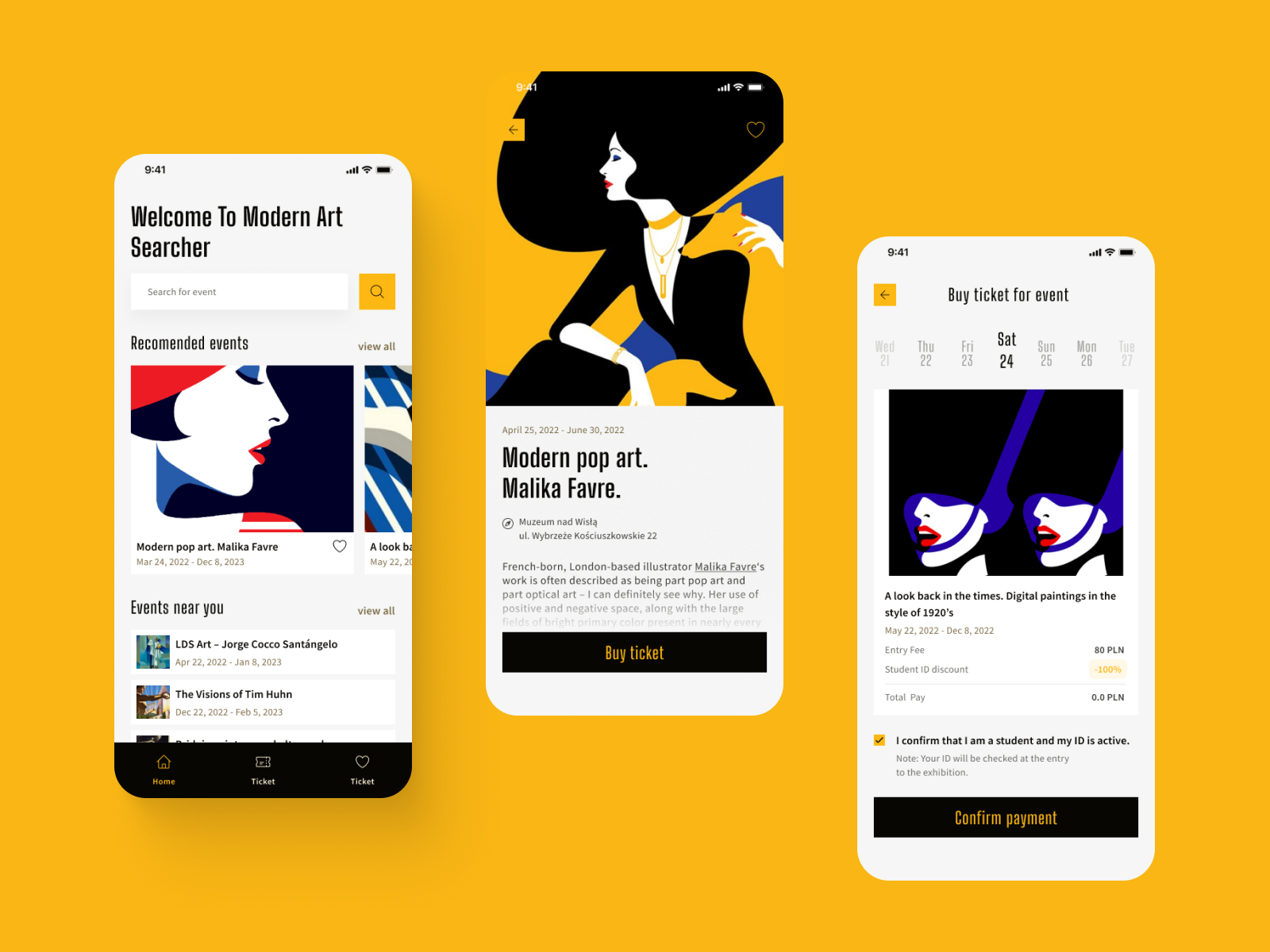 Modern Art Searcher - concept design by Michał Bryniarski for ...