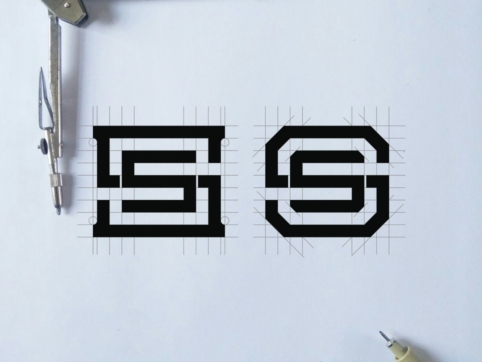 SS monogram concept by riko alwi nugroho on Dribbble