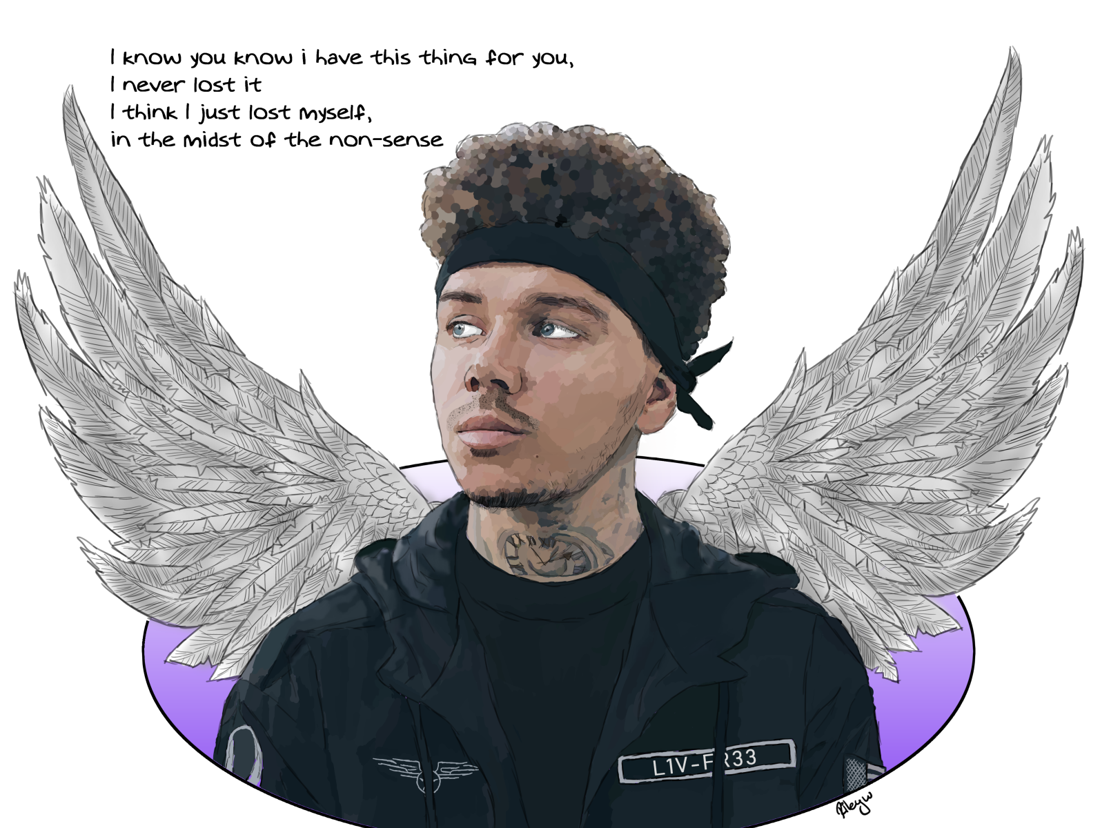 Phora - Abstract Portrait by Riley on Dribbble