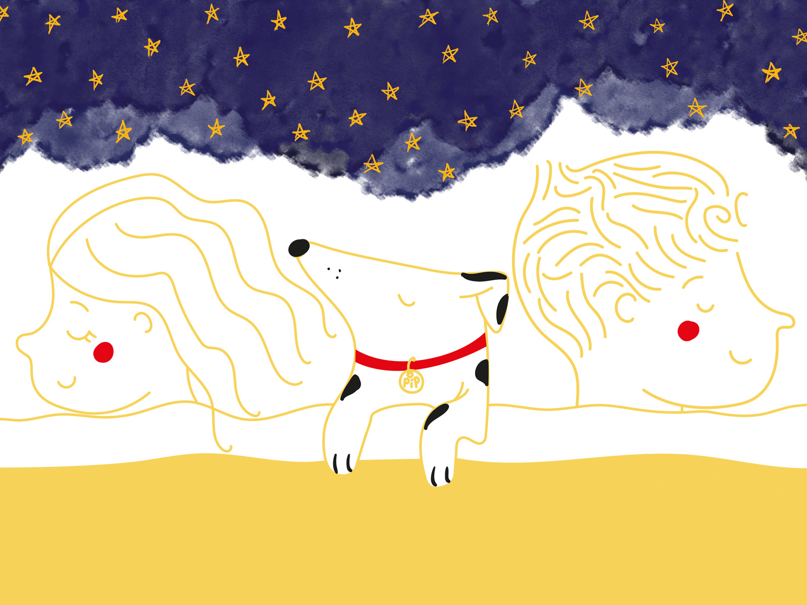 Sleepy Heads by Fleur Beck on Dribbble