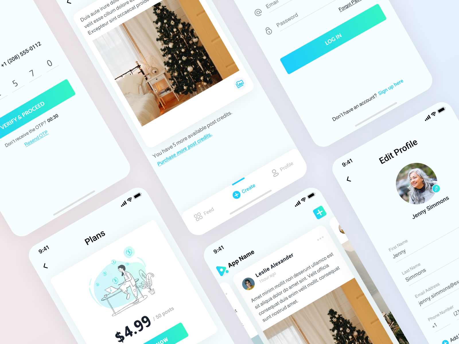 Advertising App Design by Vikas sharma on Dribbble