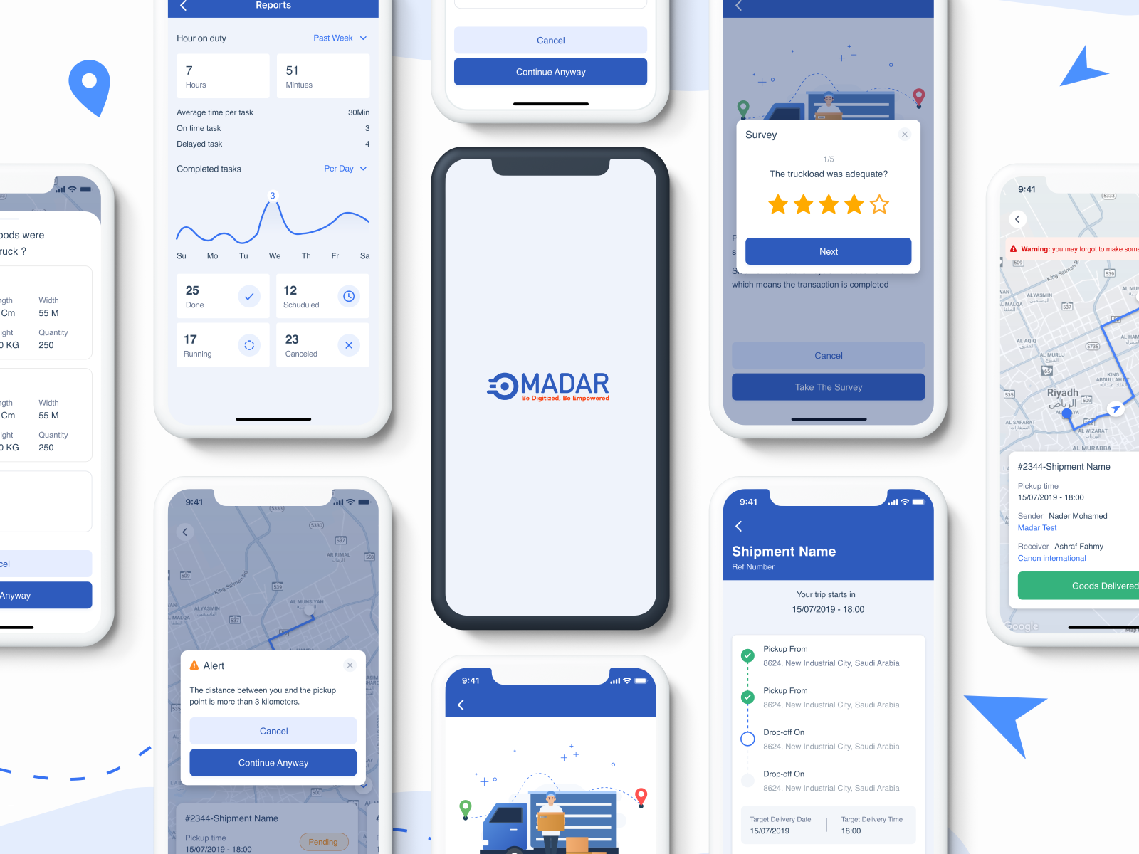 Madar Driver App by Akram Magdy for Tremoloo on Dribbble