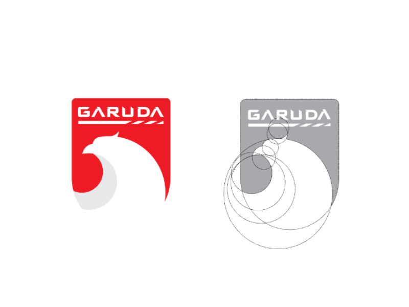 Garuda Logo Construction by Sony Febrian on Dribbble