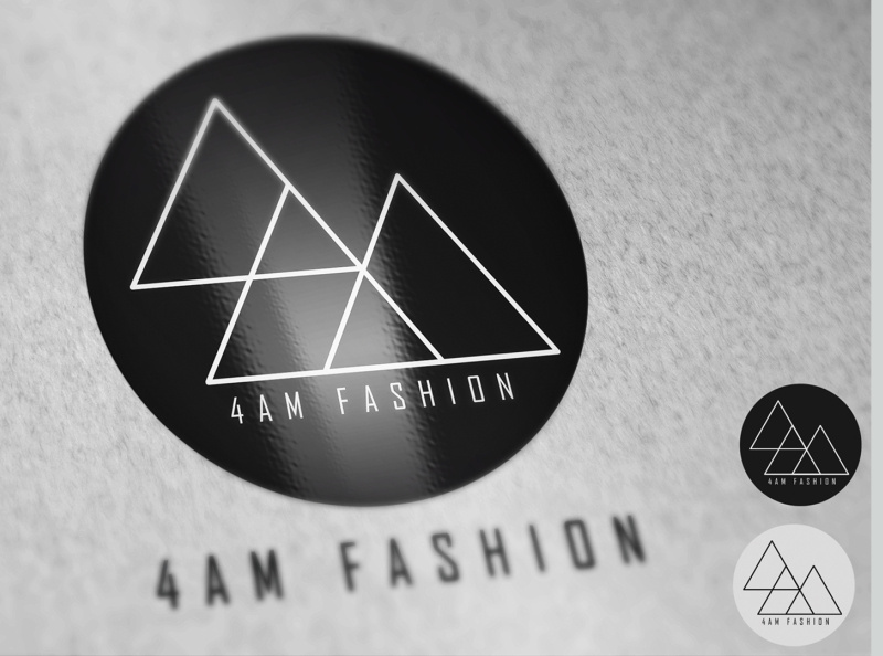 4AM Fashion logo P2 by Jalpesh Gohil on Dribbble