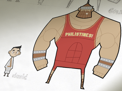 VBS David and Goliath by Jake Page on Dribbble