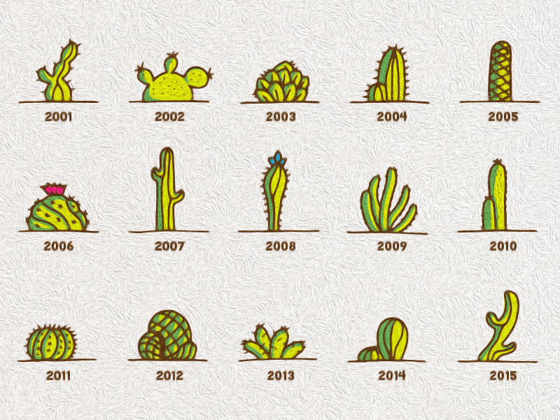 Cactus by Jevons Design Co. on Dribbble