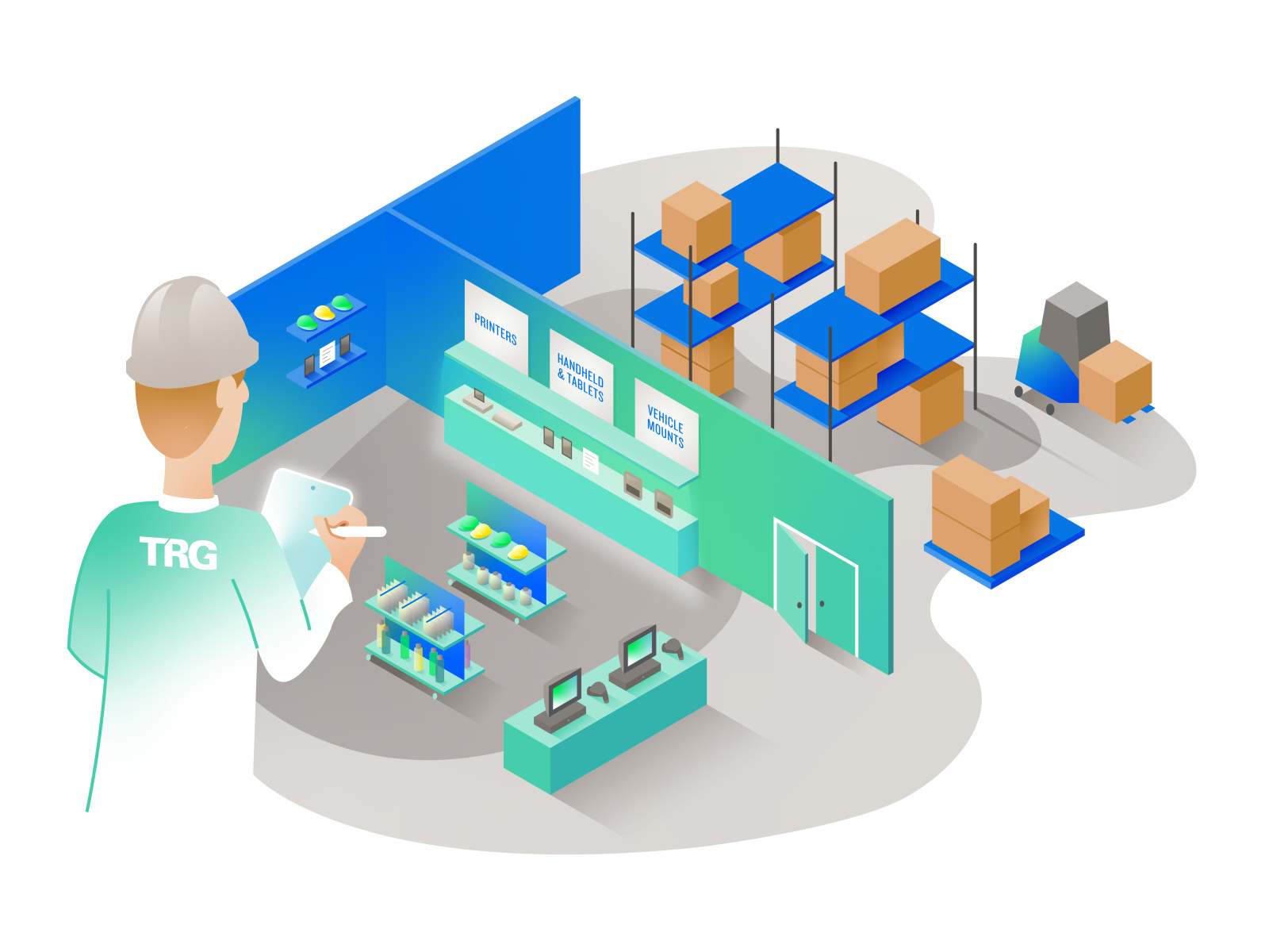TRG Illustration Series | 1 by Jonathan Hooper on Dribbble