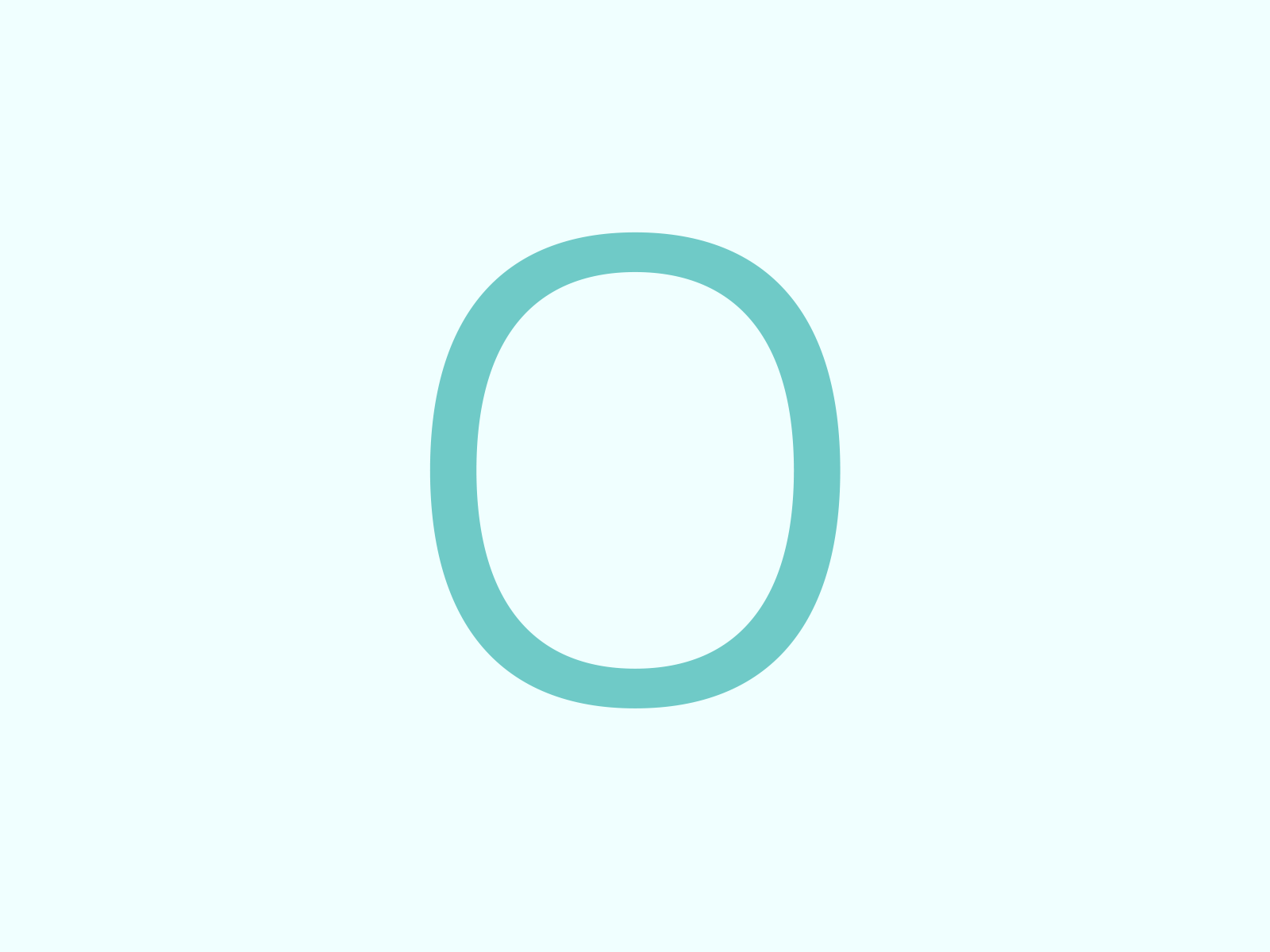 Capital O Glyph by Eksign on Dribbble