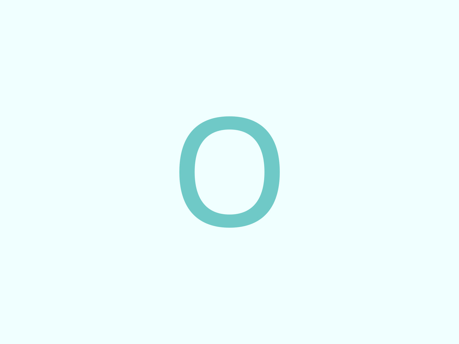 Lowercase o Glyph by Eksign on Dribbble