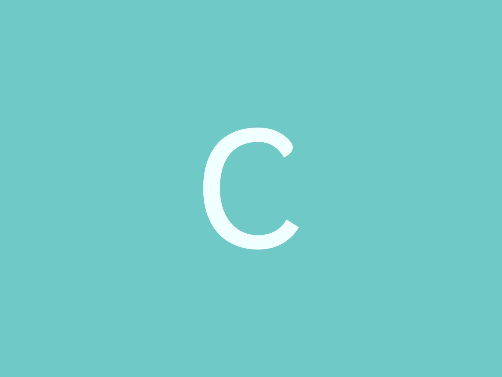 Lowercase c Glyph by Eksign on Dribbble