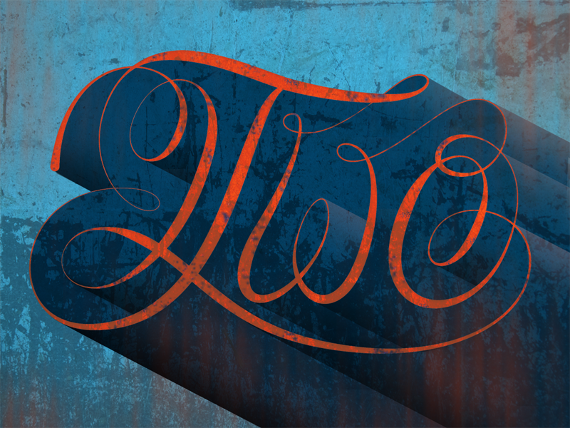 Hand Lettering Houston - TWO by Terence Tang on Dribbble
