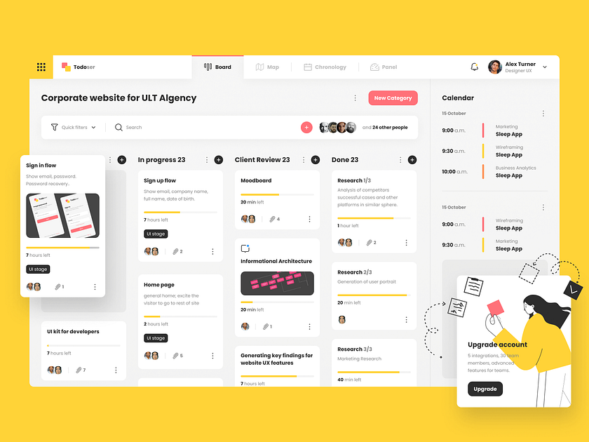 Todoser Task Management Web Application by Phenomenon Studio on Dribbble