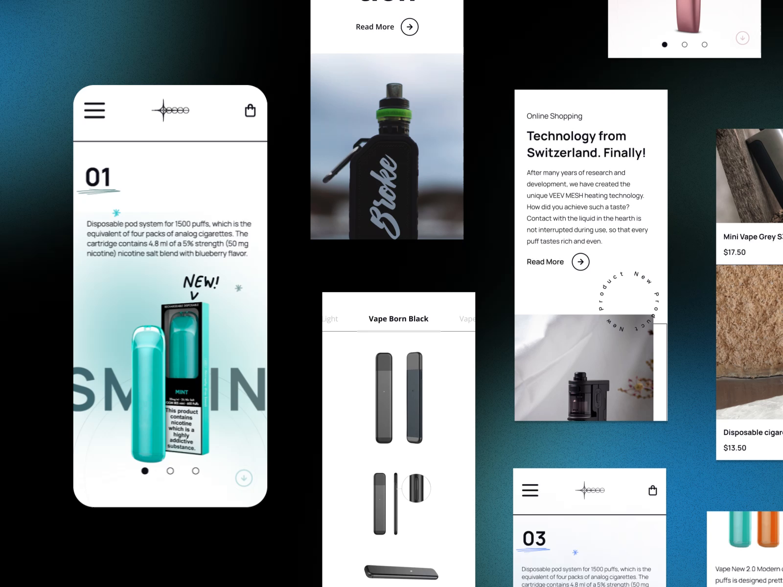 E-commerce Responsive design by Phenomenon Studio on Dribbble