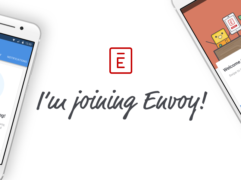 Joining Envoy! by Jon Rundle on Dribbble