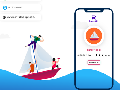 Boat Rental Script - RentALL by RadicalStart on Dribbble