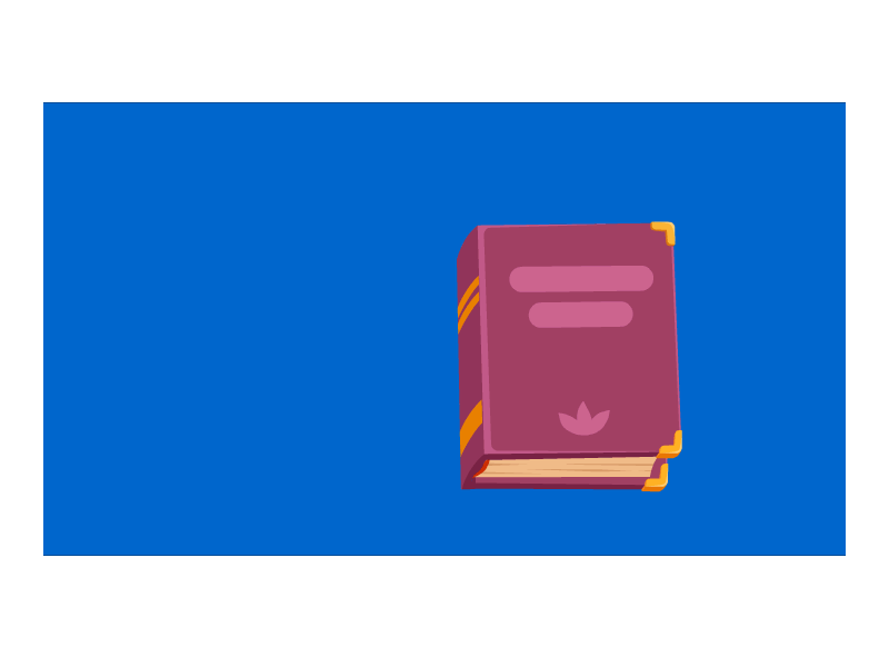 [animation] book opened by Dimon "ЖіЗ" Nikolaew on Dribbble