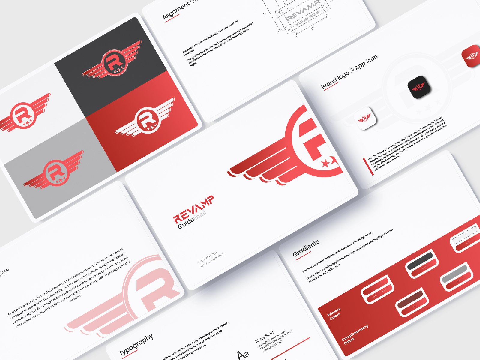 Revamp Style Guideline by Fanz Creative on Dribbble