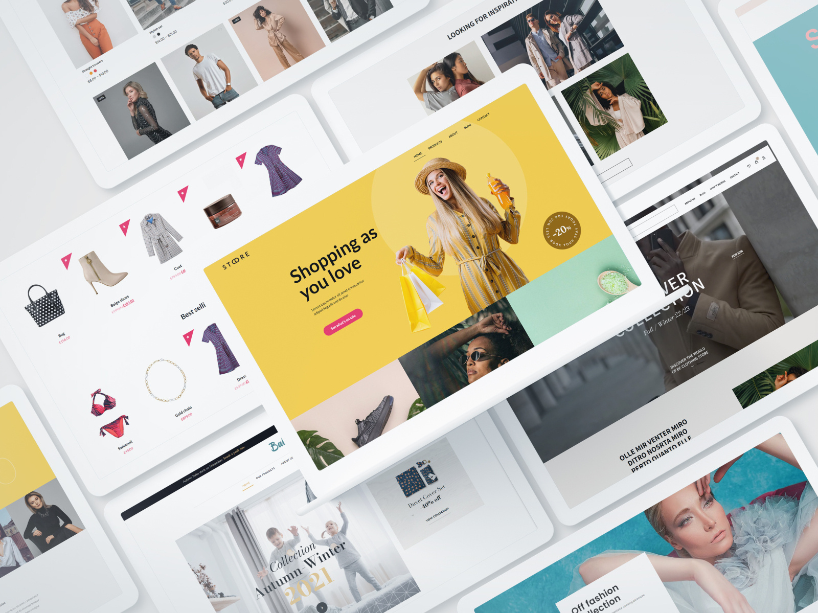 E-commerce website design Ui by Fanz Creative on Dribbble