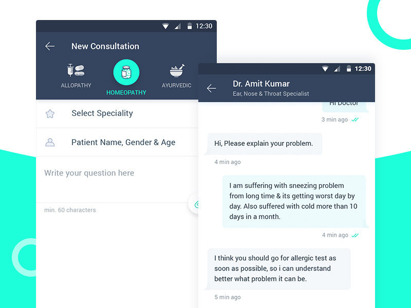 Online Medical Consultation App by Montu Yadav on Dribbble