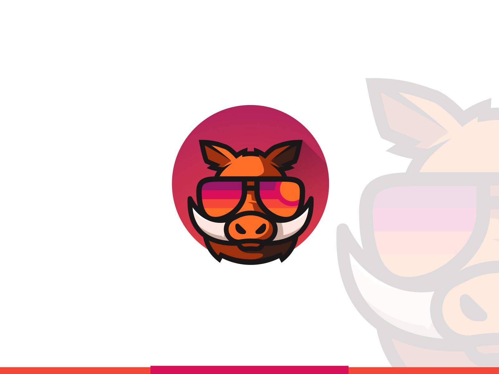 Cool Boar by Maple- on Dribbble