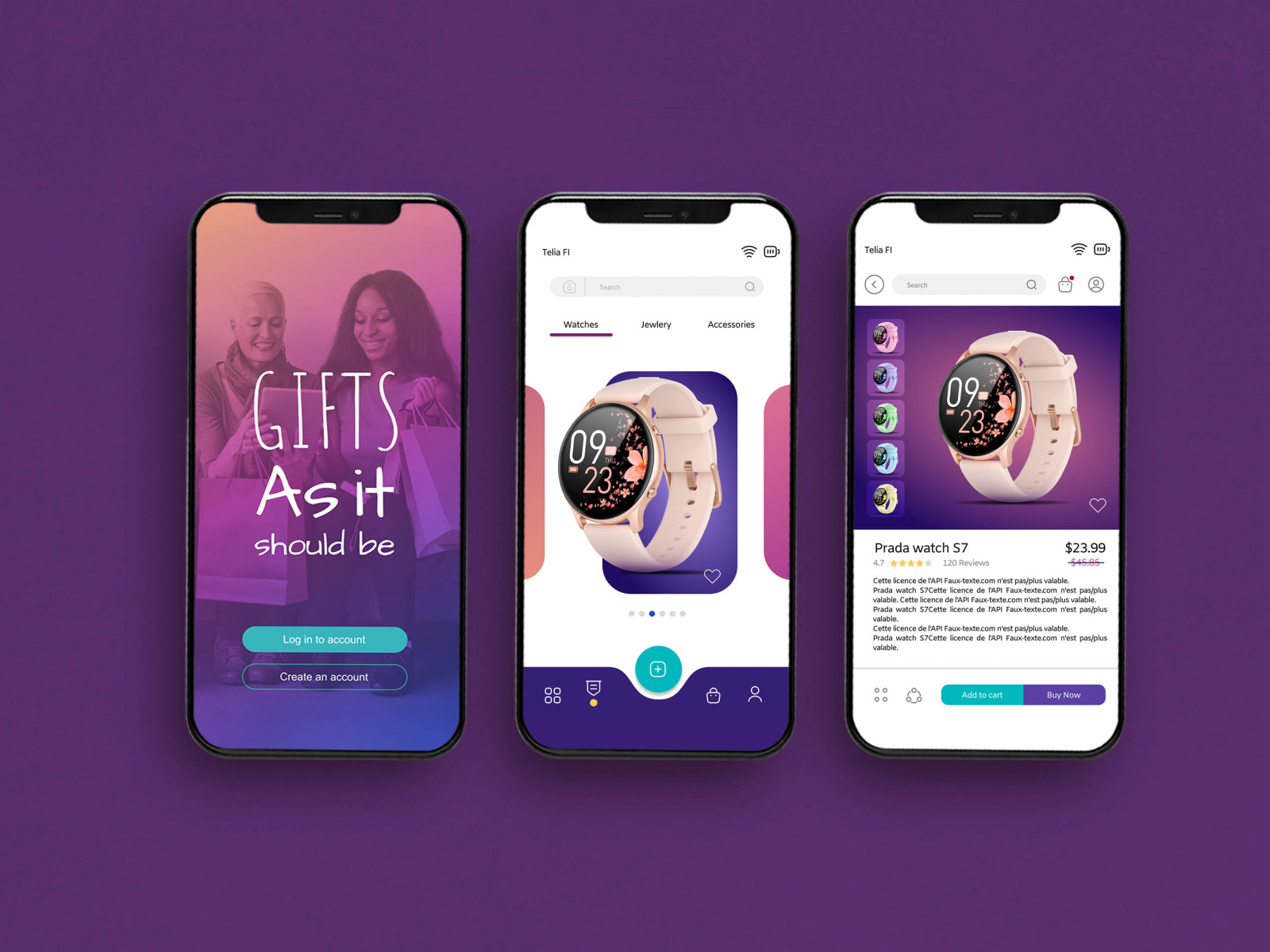 GIFT SHOP MOBILE UI APP by Mohamed Emad on Dribbble