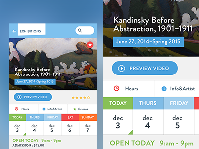 Museum App Prototype by Gaia Zuccaro on Dribbble