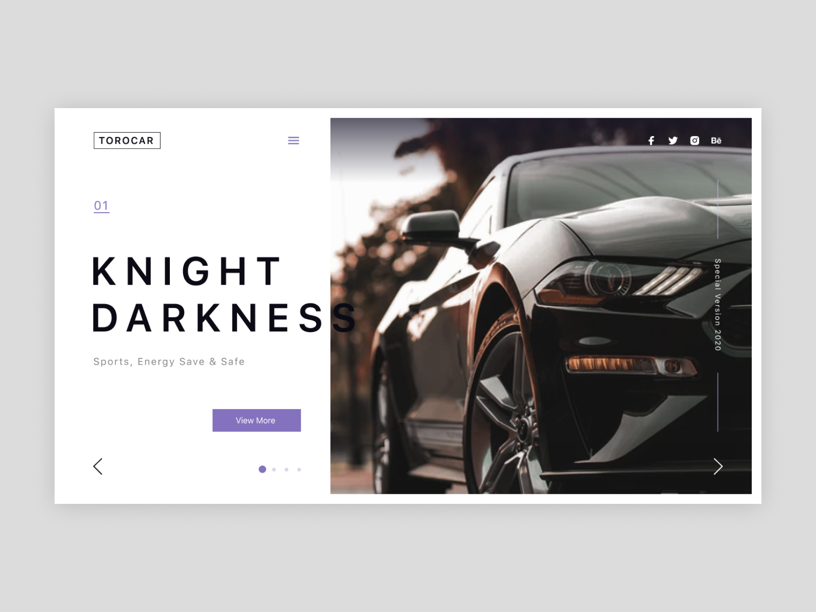 Car Store Banner Website UI concept by Sy Thong Nguyen on Dribbble