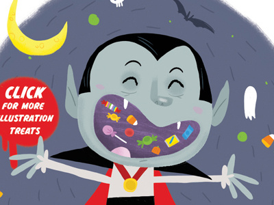 Candy Vampire by Rob McClurkan on Dribbble