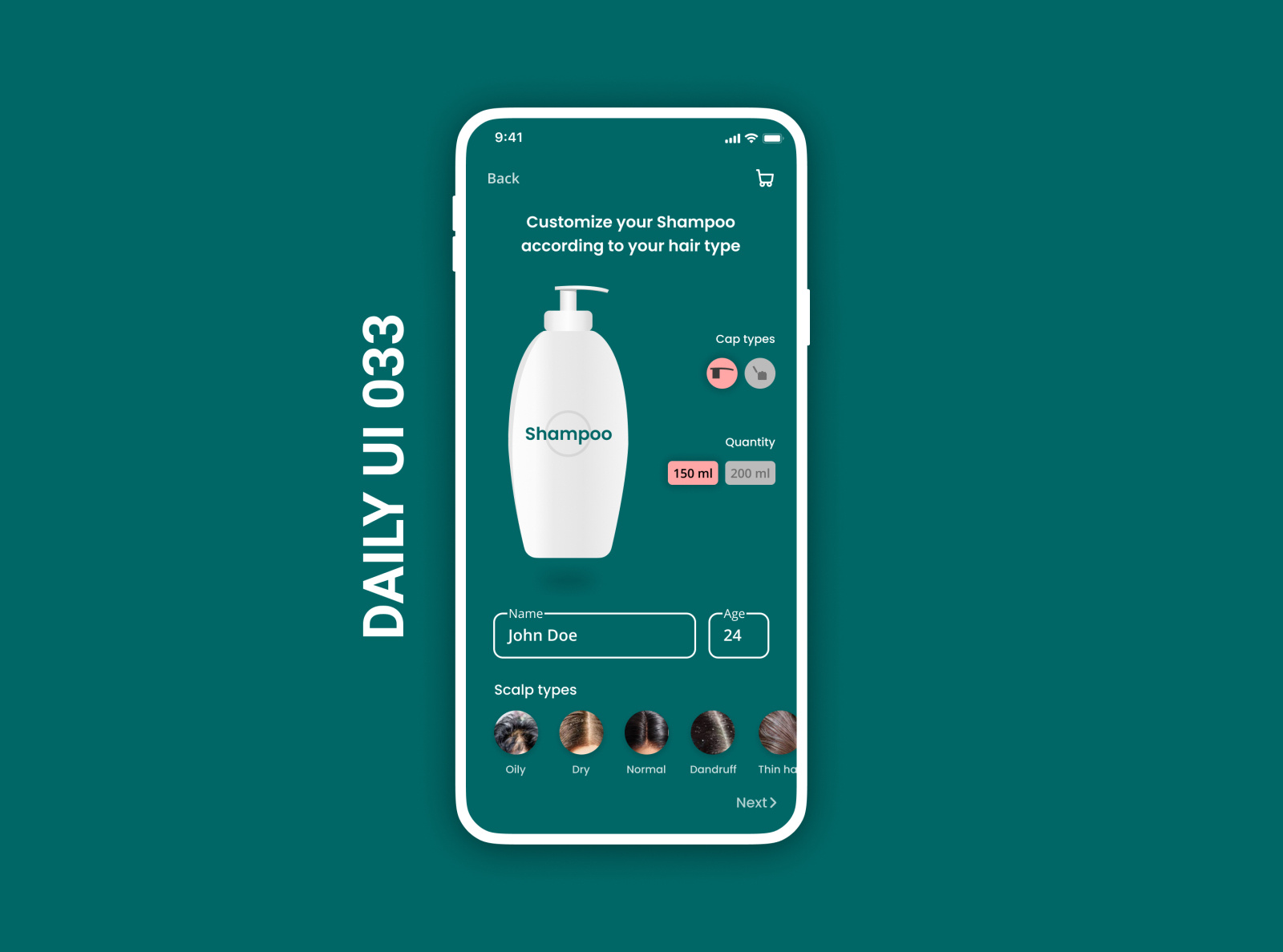 Daily UI 033 - customize product by Prince Babu on Dribbble