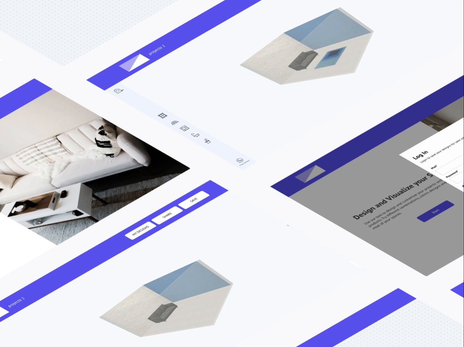 3D Room Visualizer by Light-it on Dribbble