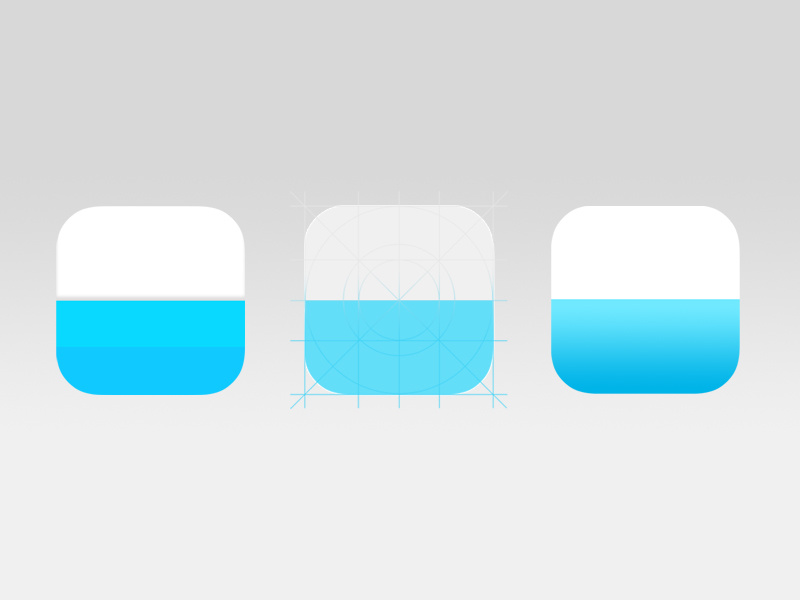Water Daily App Icon by wen kang on Dribbble