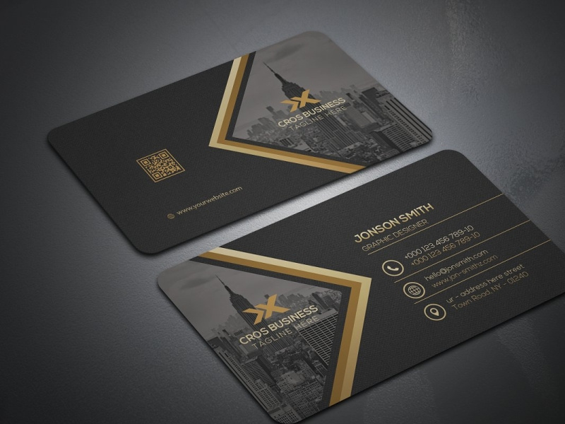 Business Card UI Design For Australian Client by Ansar Khan on Dribbble