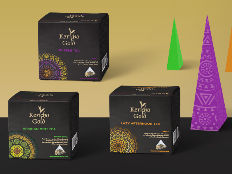 Kericho Gold Pyramid Teas Design by Viola Yegon on Dribbble