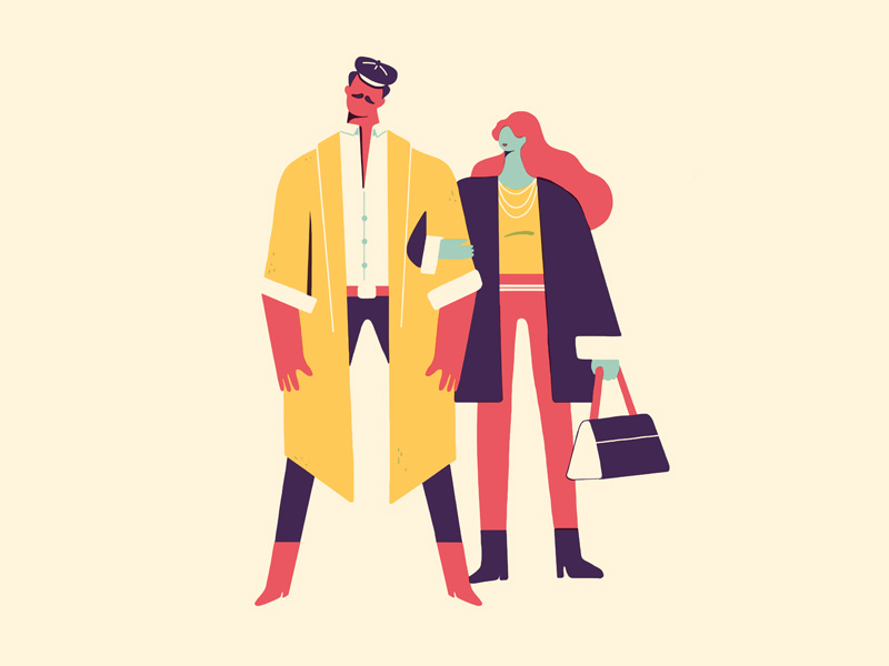 PEOPLE by FM ILLUSTRATION on Dribbble