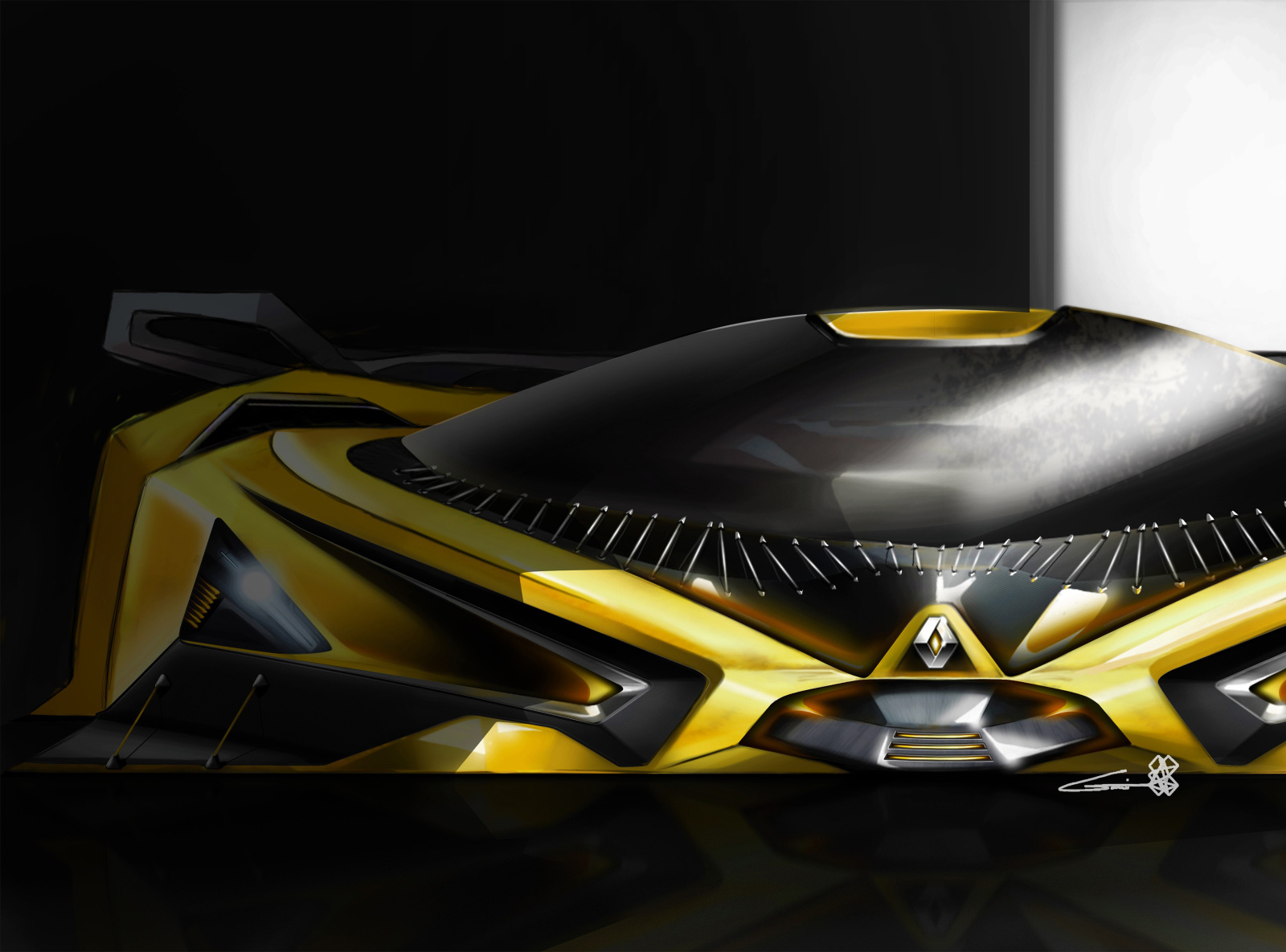 Renault Speedster by Kunal Gori on Dribbble