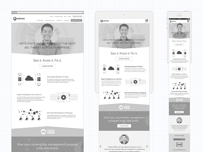 Responsive Wireframes by Jess Eddy on Dribbble