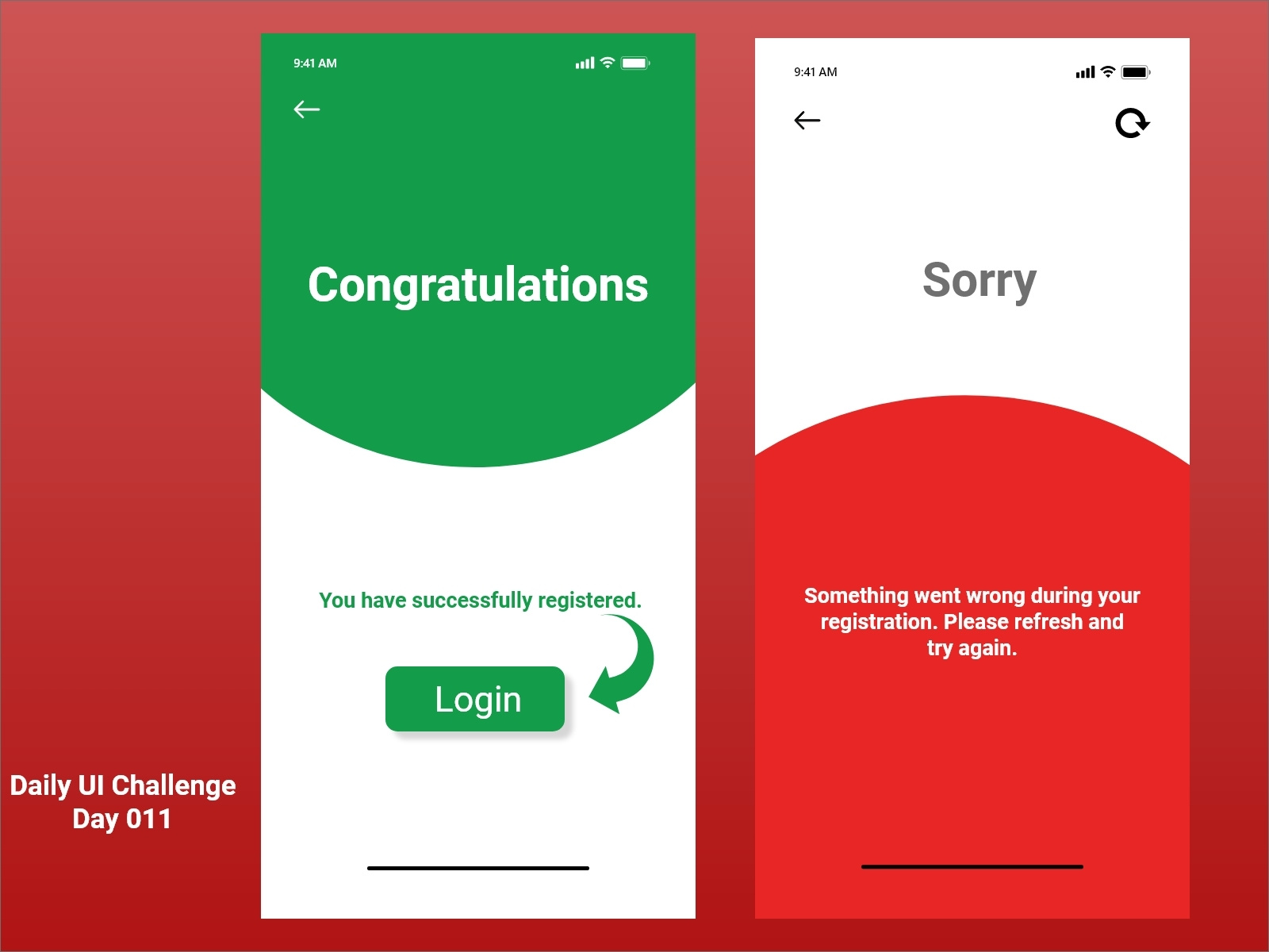 Flash Message by Michael Ayivi on Dribbble