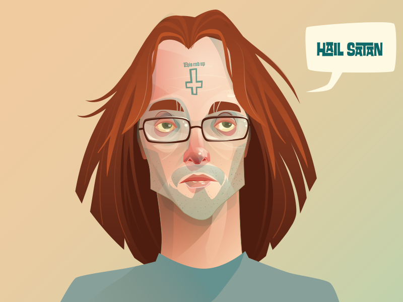 Vector Gilfoyle by William Dalebout on Dribbble