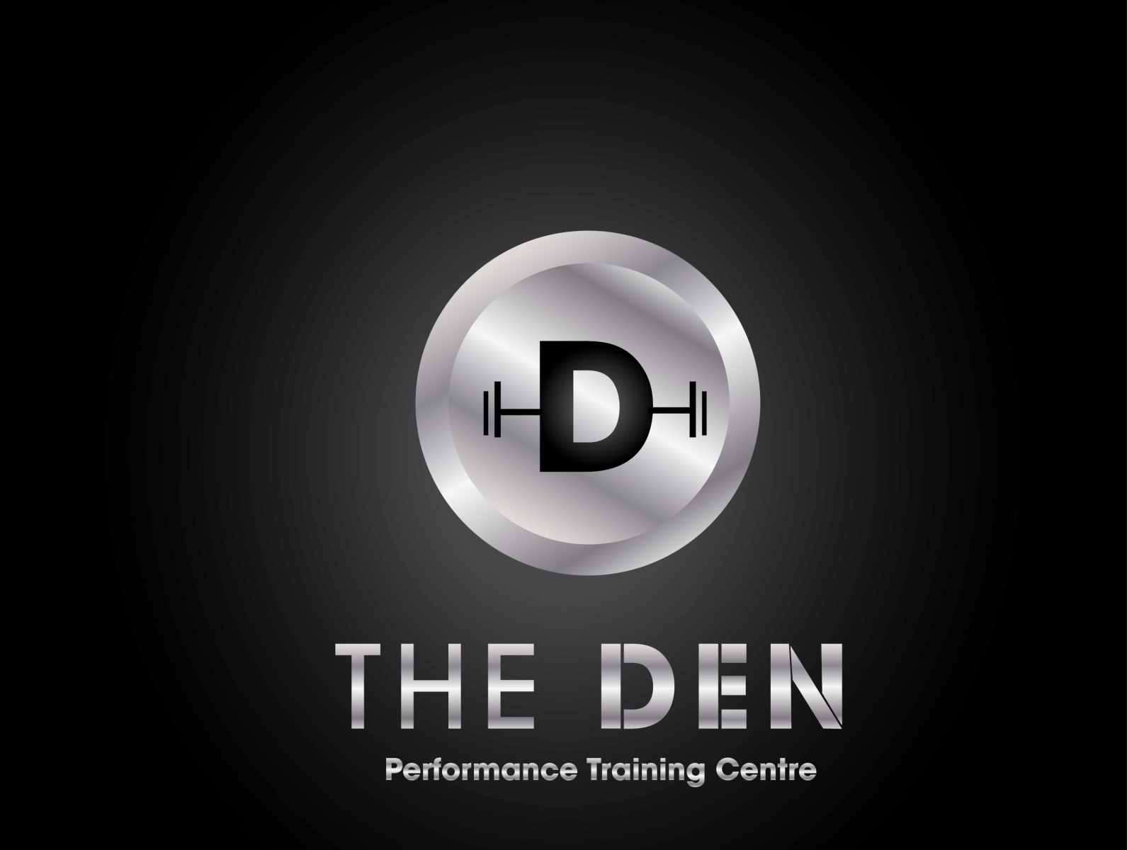The Den Logo (Metallic Version) by Kristine | Brand Designer on Dribbble