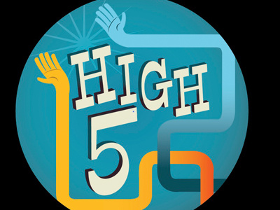High-5! by Chad Albers on Dribbble